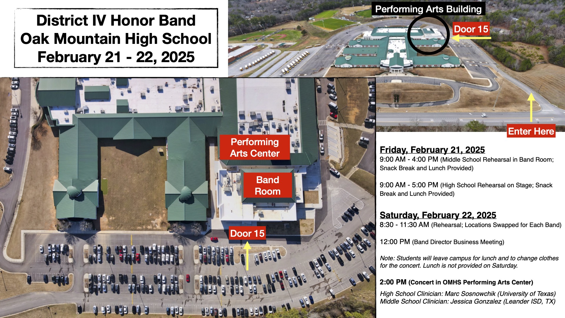 District 4 Honor Band 2025 – Alabama Bandmasters Association